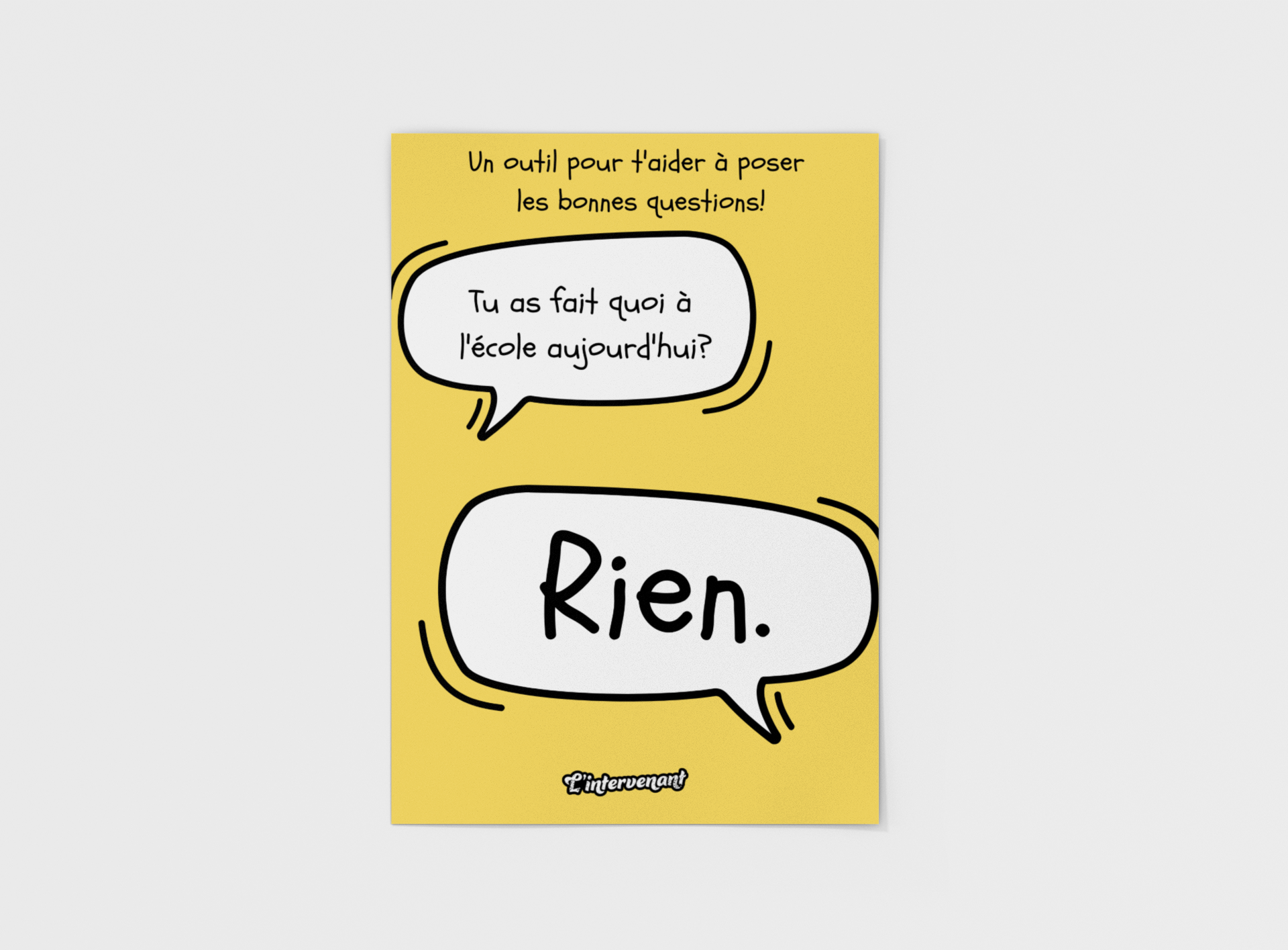 Psssst! C'est GRATUIT! – Clinique L'intervenant